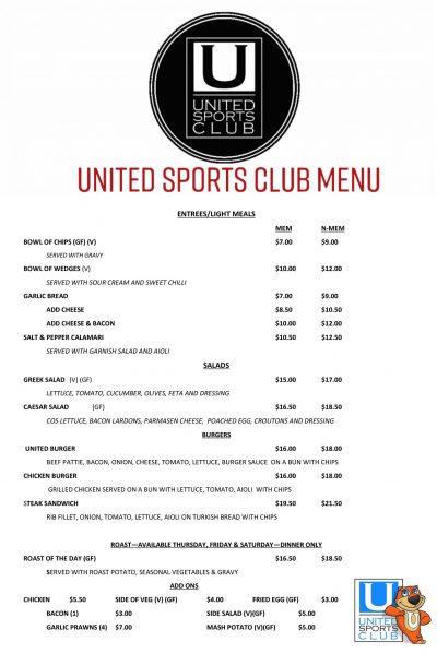 DINING & BAR – United Sports Club